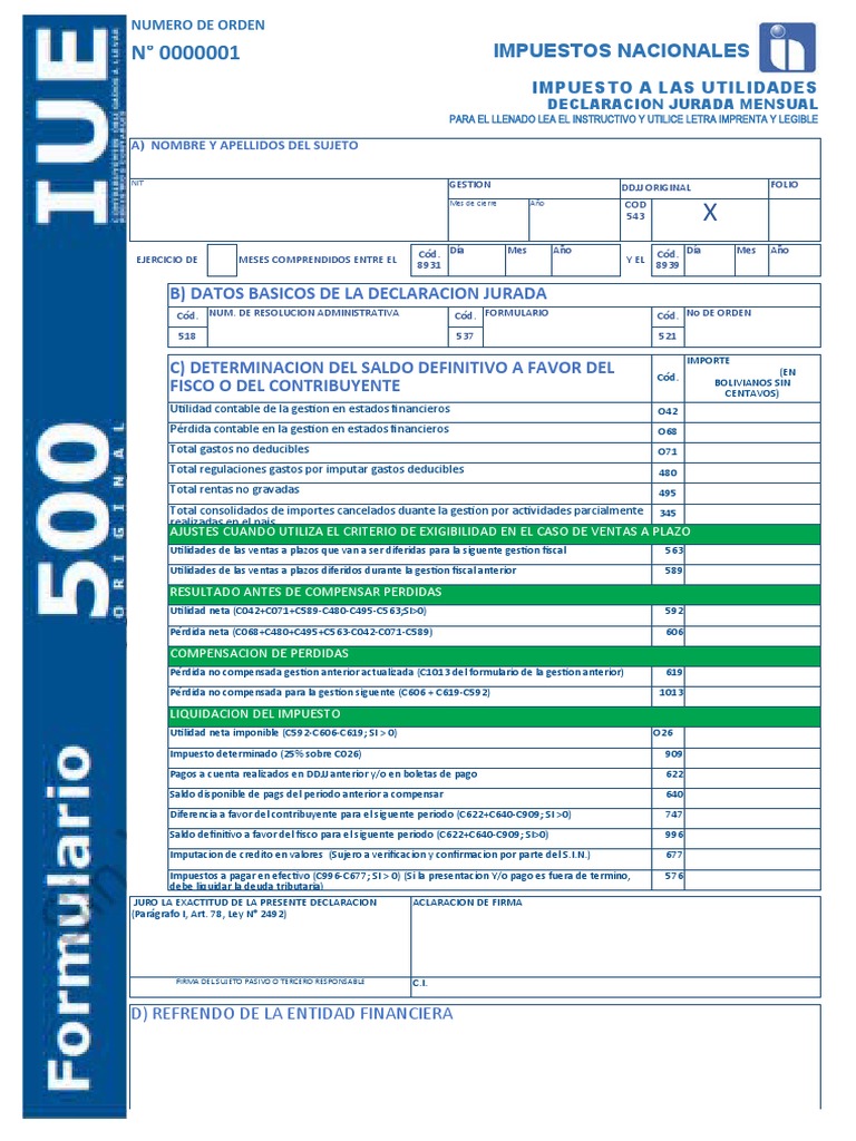 14 Formulario 500 | PDF | Impuestos | Política