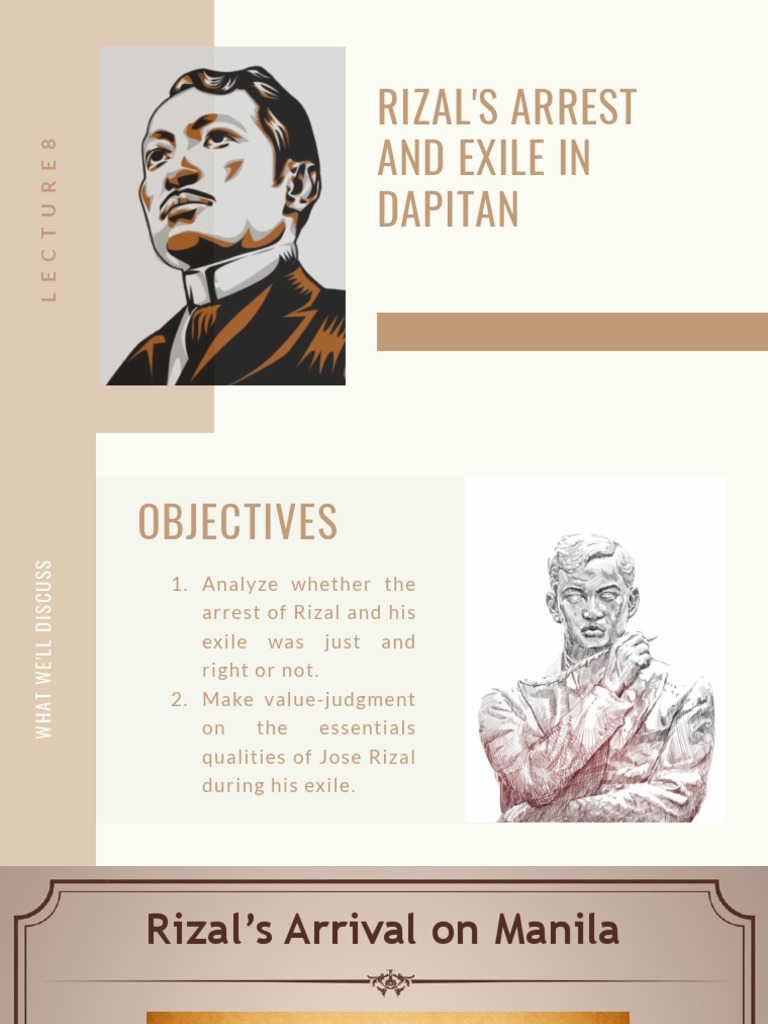 Rizal's Arrest and Exile in Dapitan | PDF | Agriculture