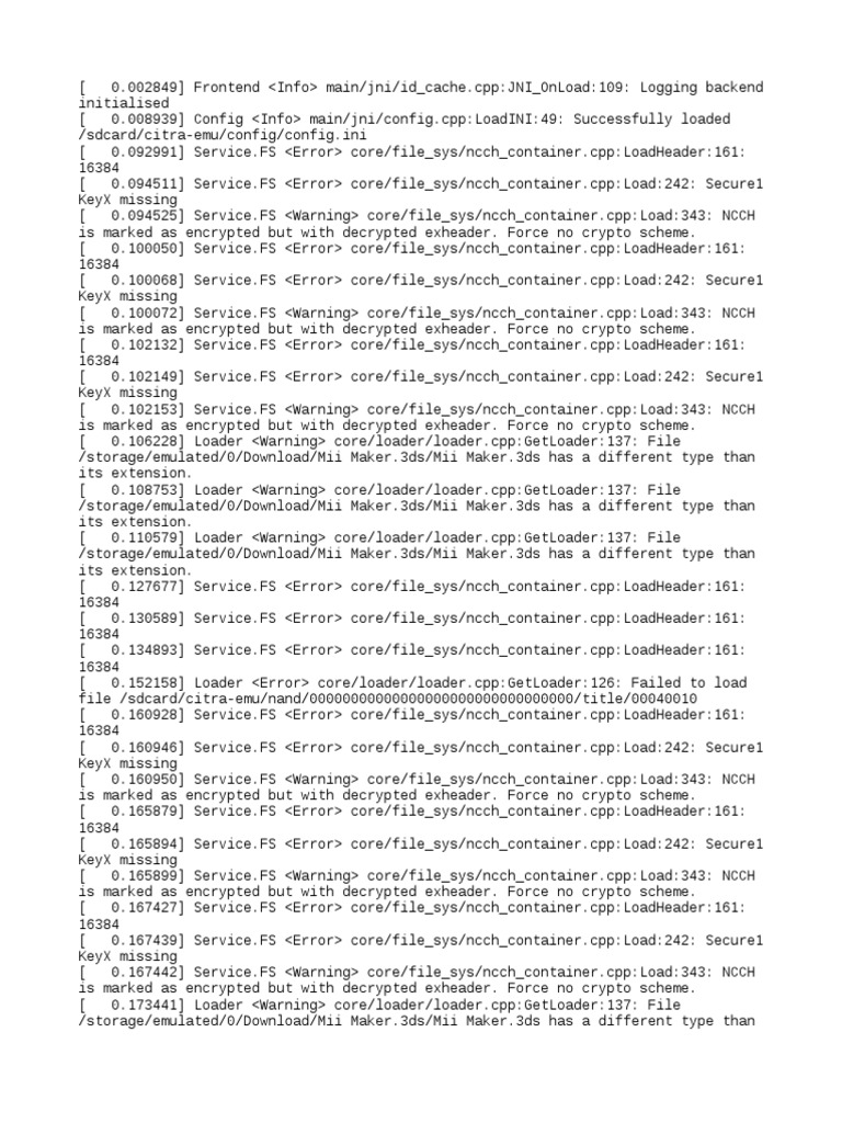 Citra Log | PDF | Encryption | Computer Science