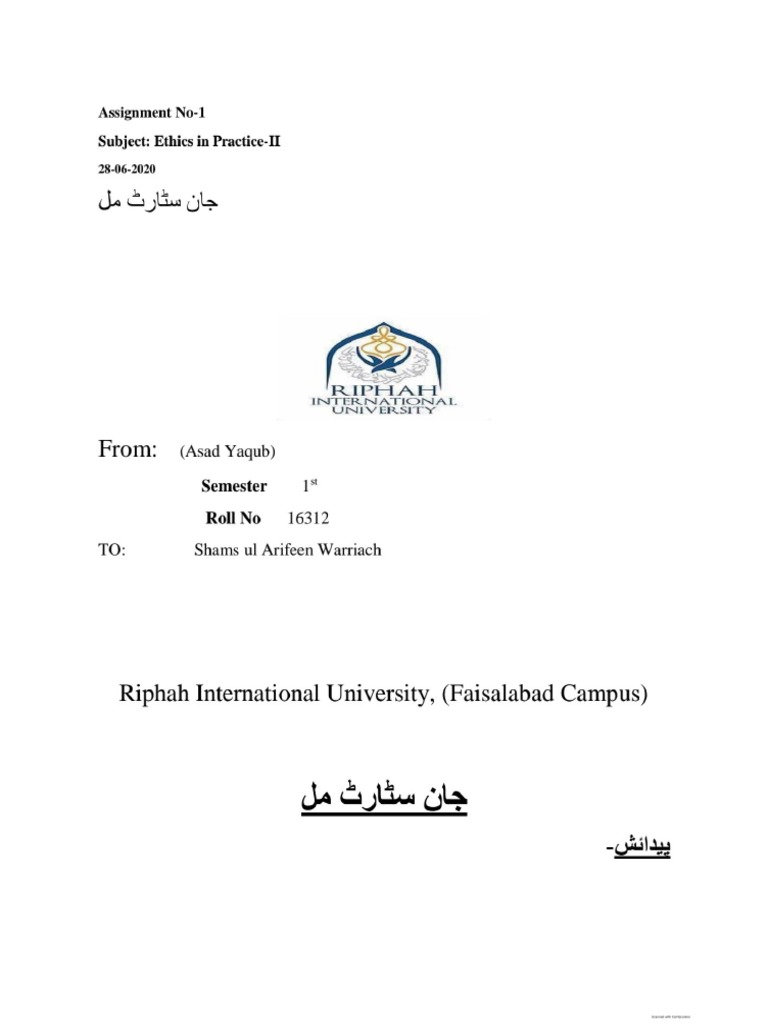 Asad Yaqub Assignment | PDF