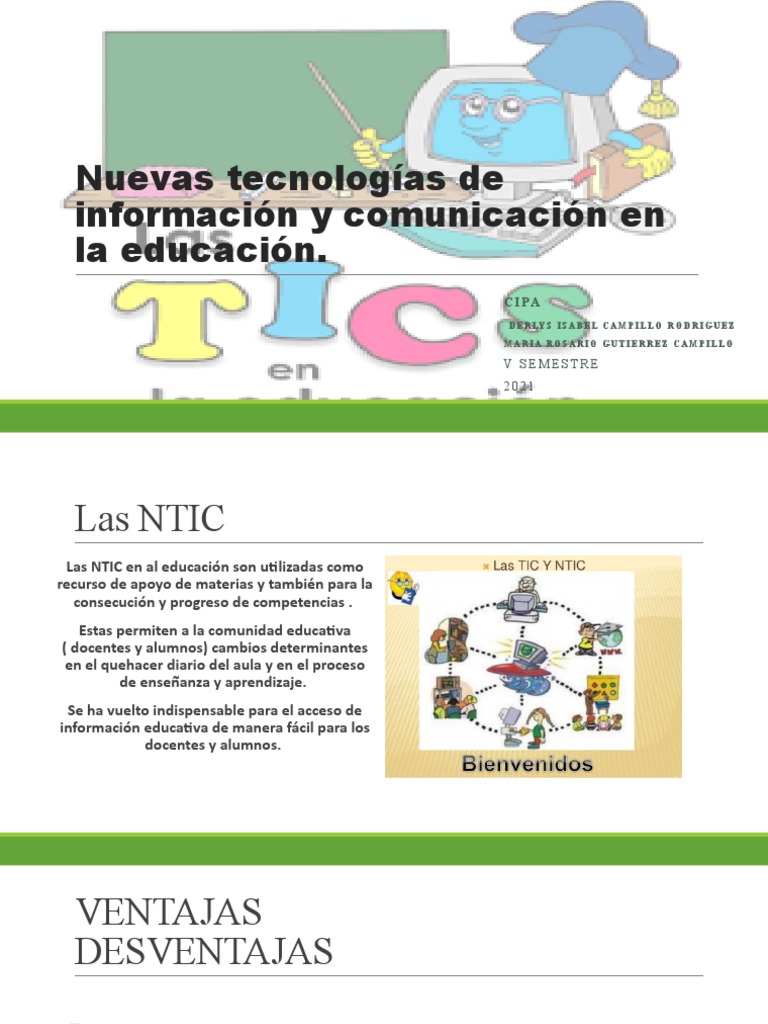 Ntic Educacion | PDF | Tecnología de información y comunicaciones | Aprendizaje