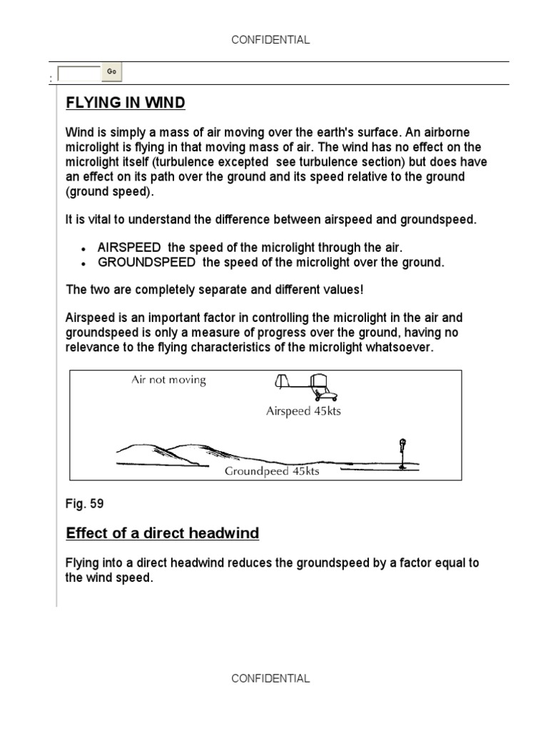 Effect Wind On Climb | PDF | Wound | Lift (Force)