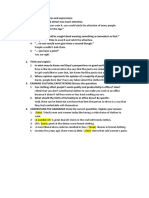 Summit 1-Work Book Answer Key | PDF | Language Arts & Discipline