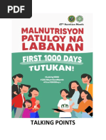 Accomplishment Report On Feeding | PDF | Foods | Nutrition