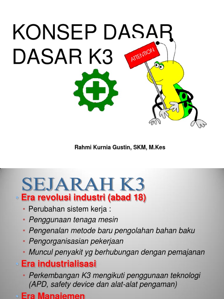 Konsep Dasar Keselamatan Kerja K3 | PDF | Komputer