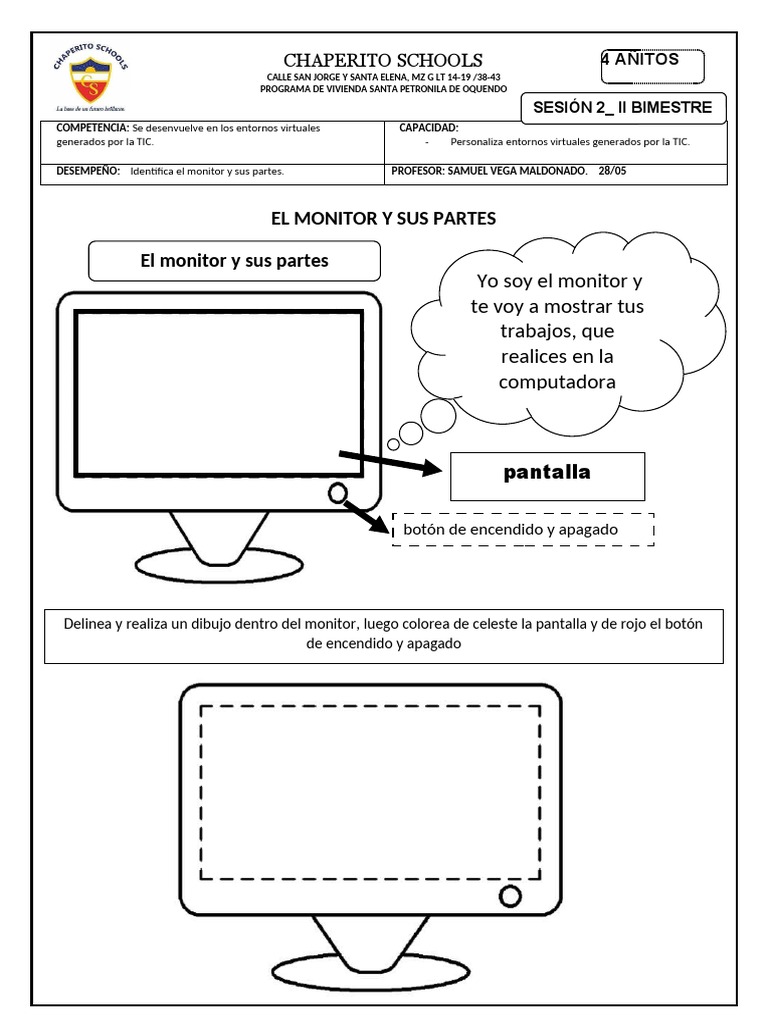 El Monitor y Sus Partes2 II Biestre PDF | PDF