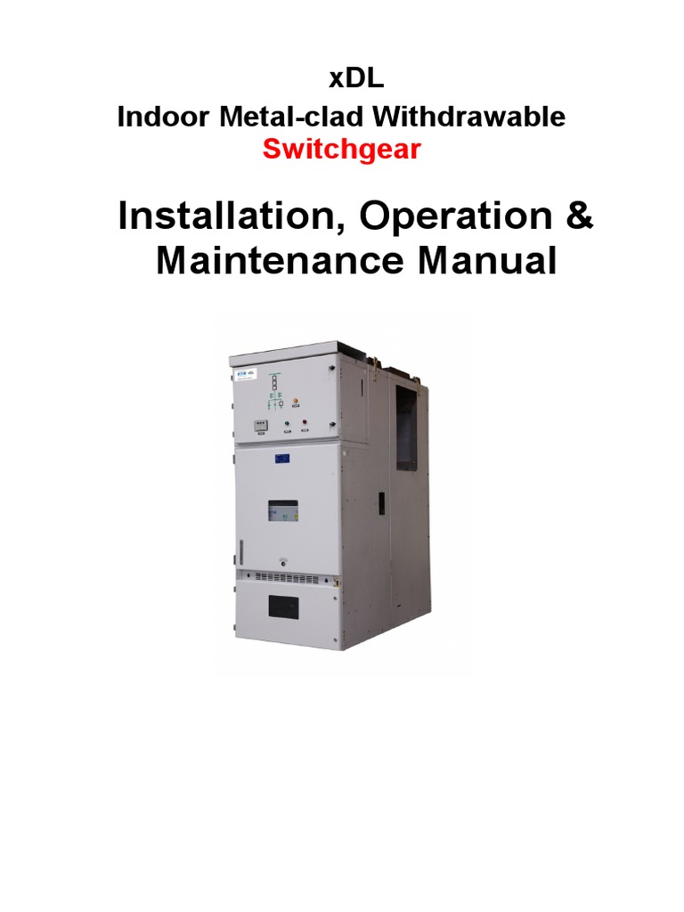 XDL User Manual en (XDL安装操作维护手册) | PDF | Switch | Relay