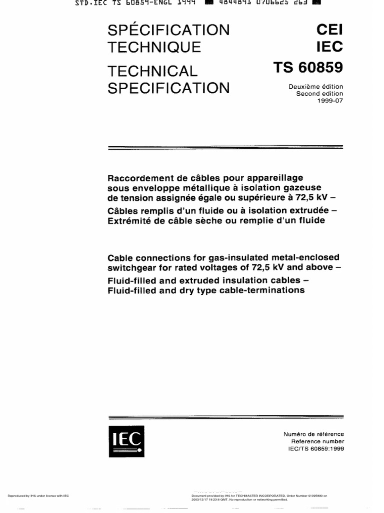 Iec 859 | PDF | Animal Sexuality | Intellectual Works