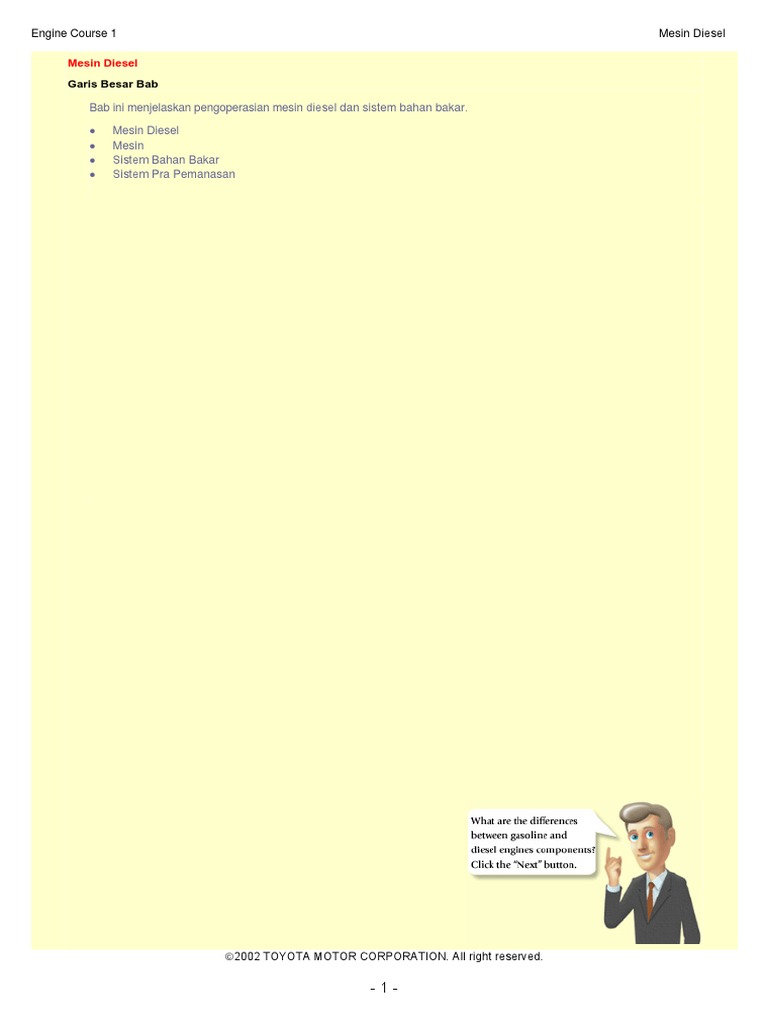 Eg1 Diesel Engine | PDF
