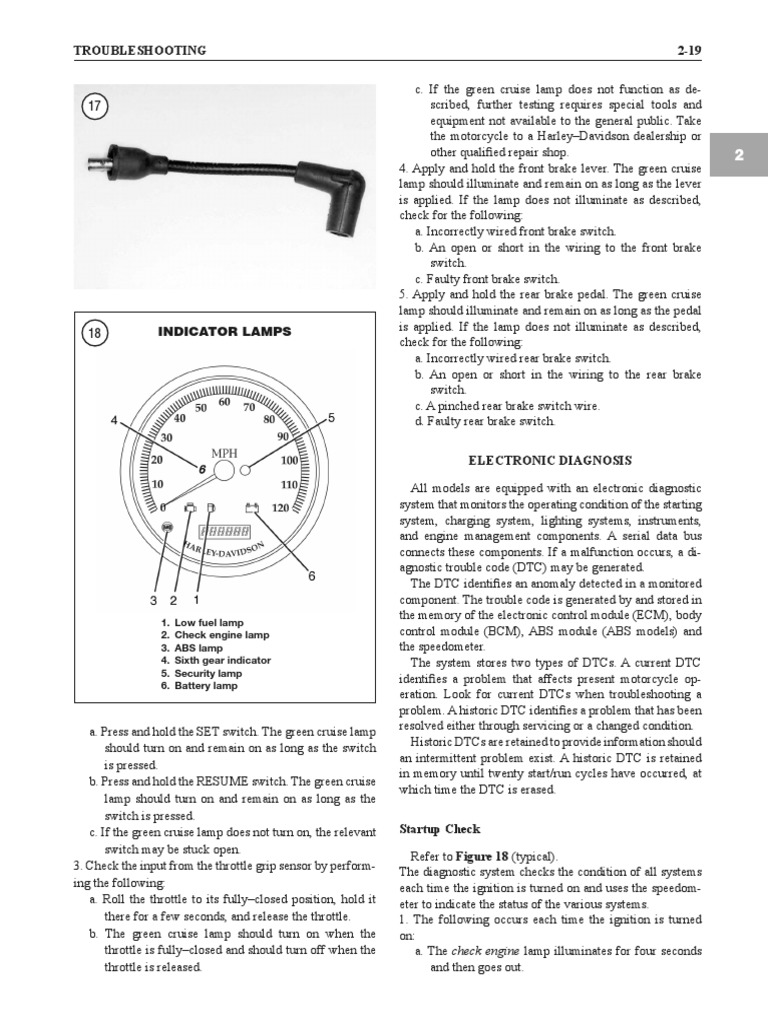 2012 Harley Electronics and Trouble Codes | PDF | Anti Lock Braking ...