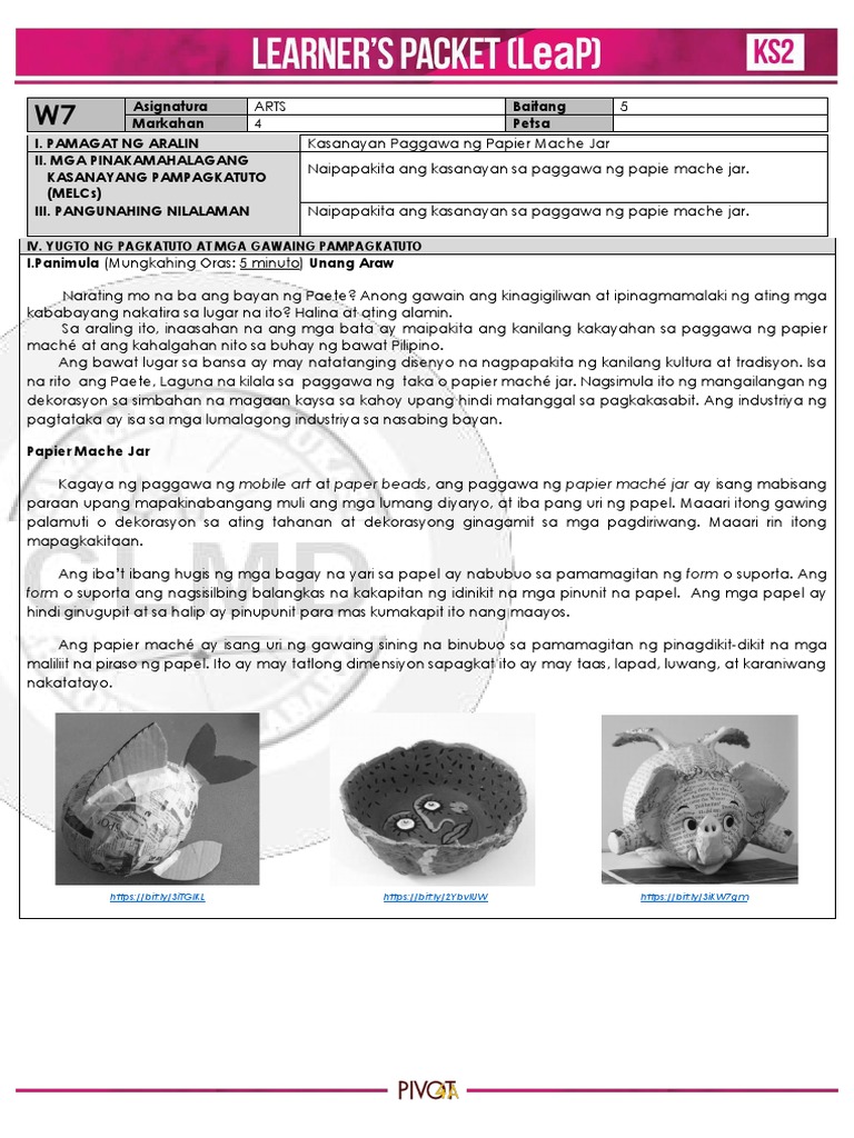 Q4-Arts-5-Week7 | PDF