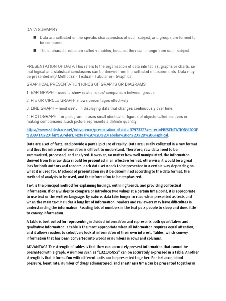 Data Persentation Draft | PDF | Quartile | Chart