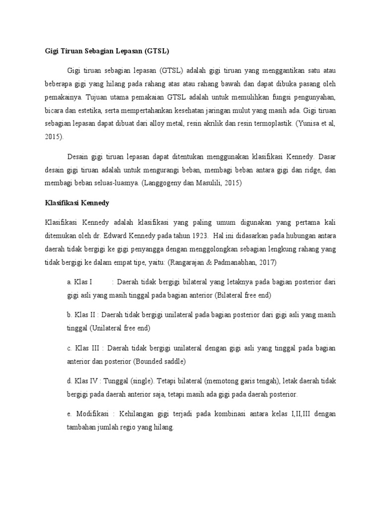 GTSL I II Modifikasi | PDF