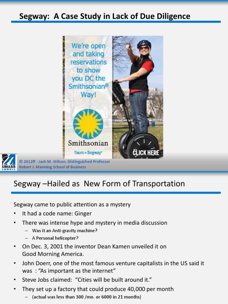 Case Segway Case | PDF | Transport | Business