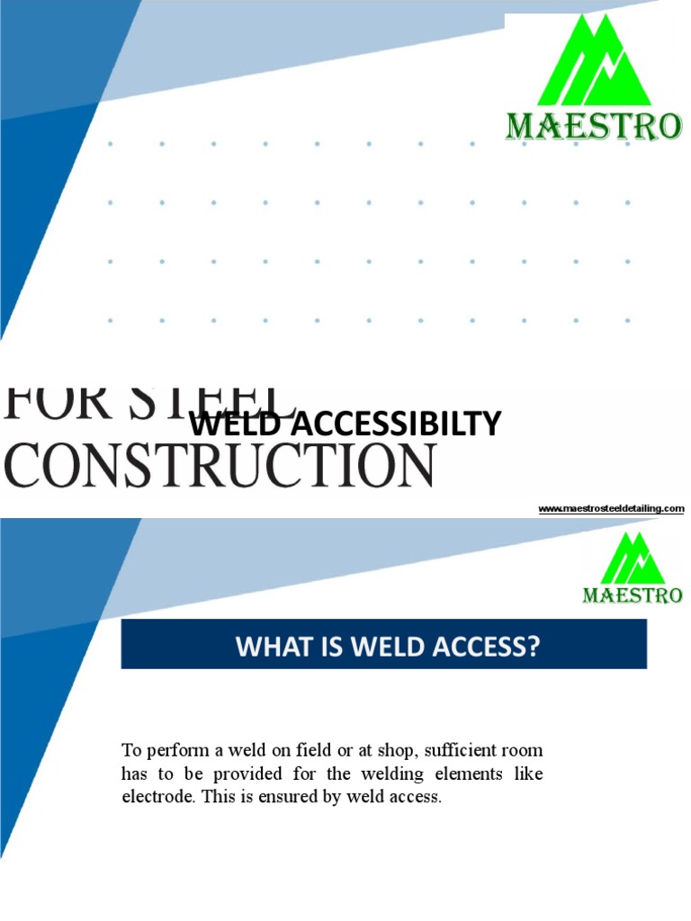Weld Access | Download Free PDF | Welding | Construction
