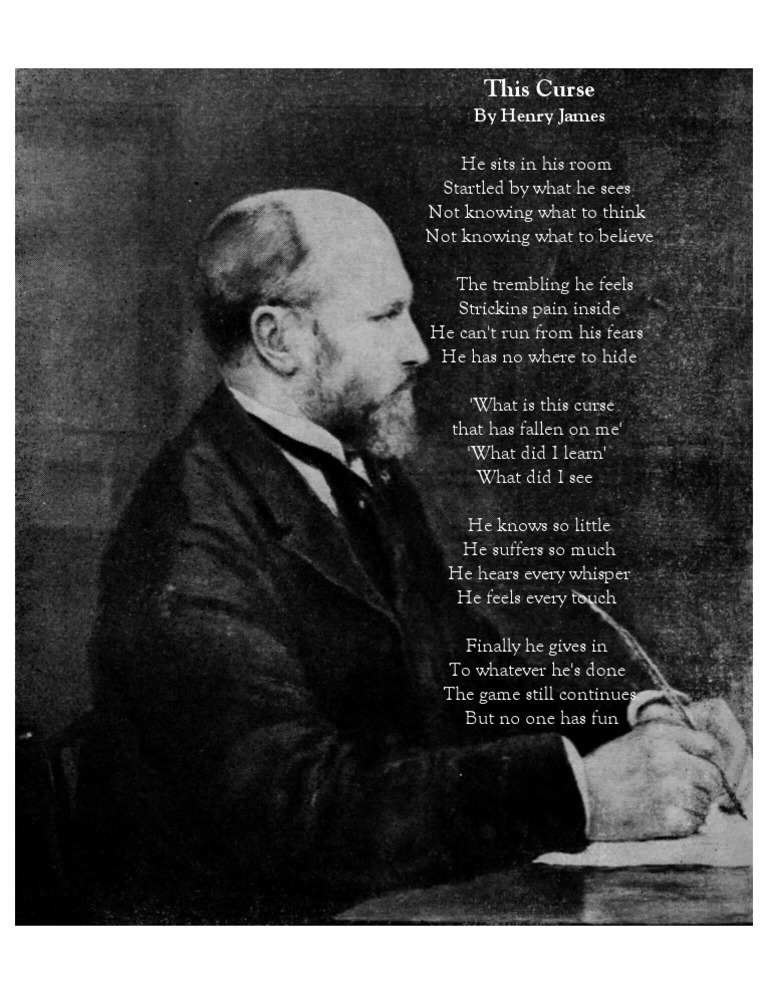 This Curse, A Poem by Henry James | PDF