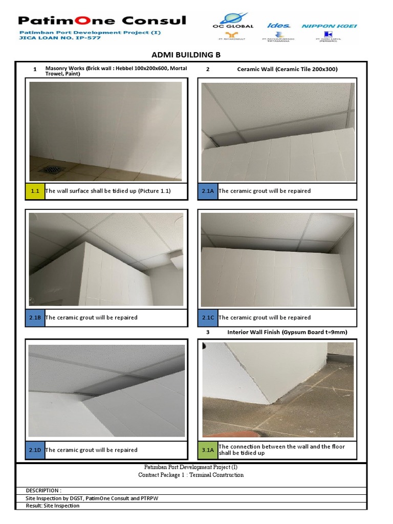 Photo Joint Inspection Architecture-1 Admi B | PDF | Economic Sectors ...