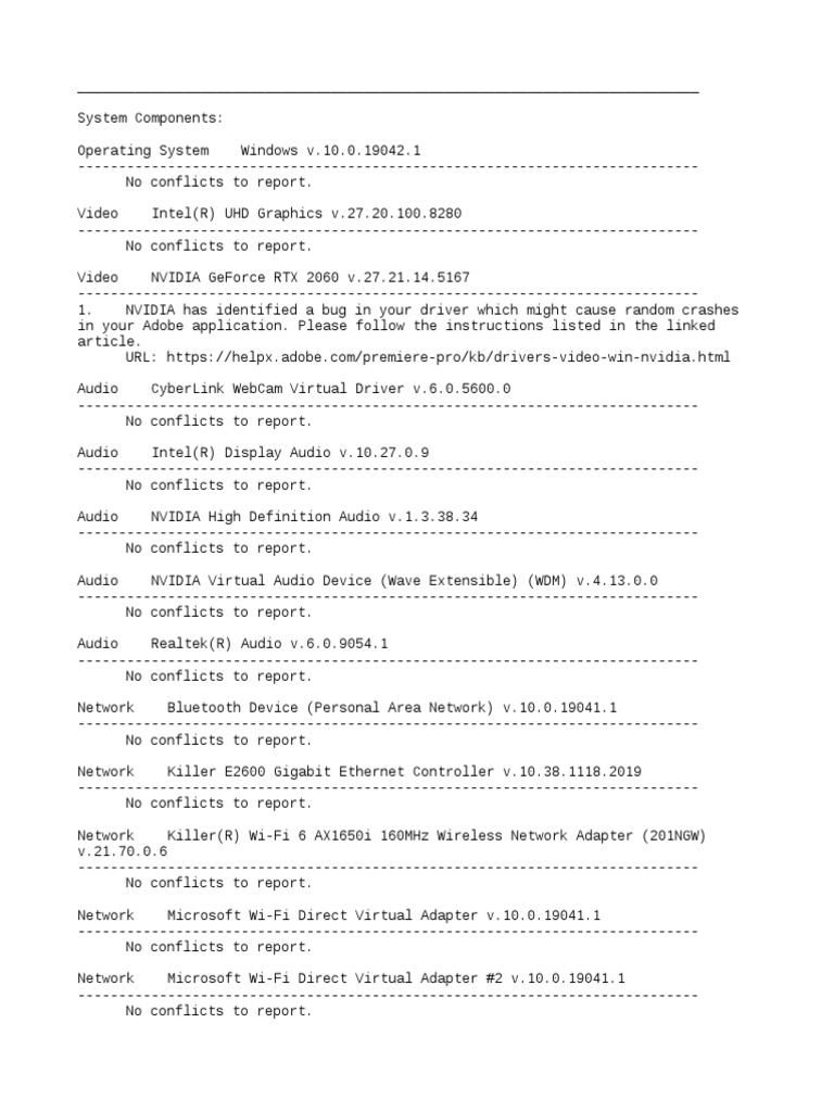System Compatibility Report | PDF | Graphics Processing Unit | Shader