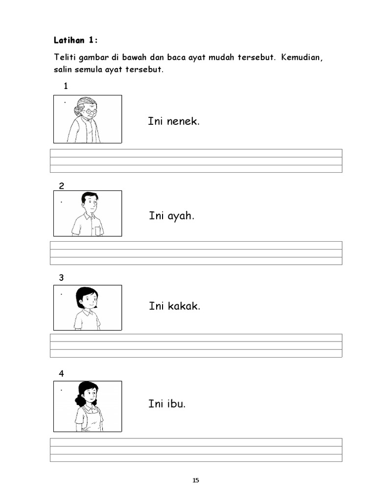 Modul Bina Ayat Tahun Satu | PDF