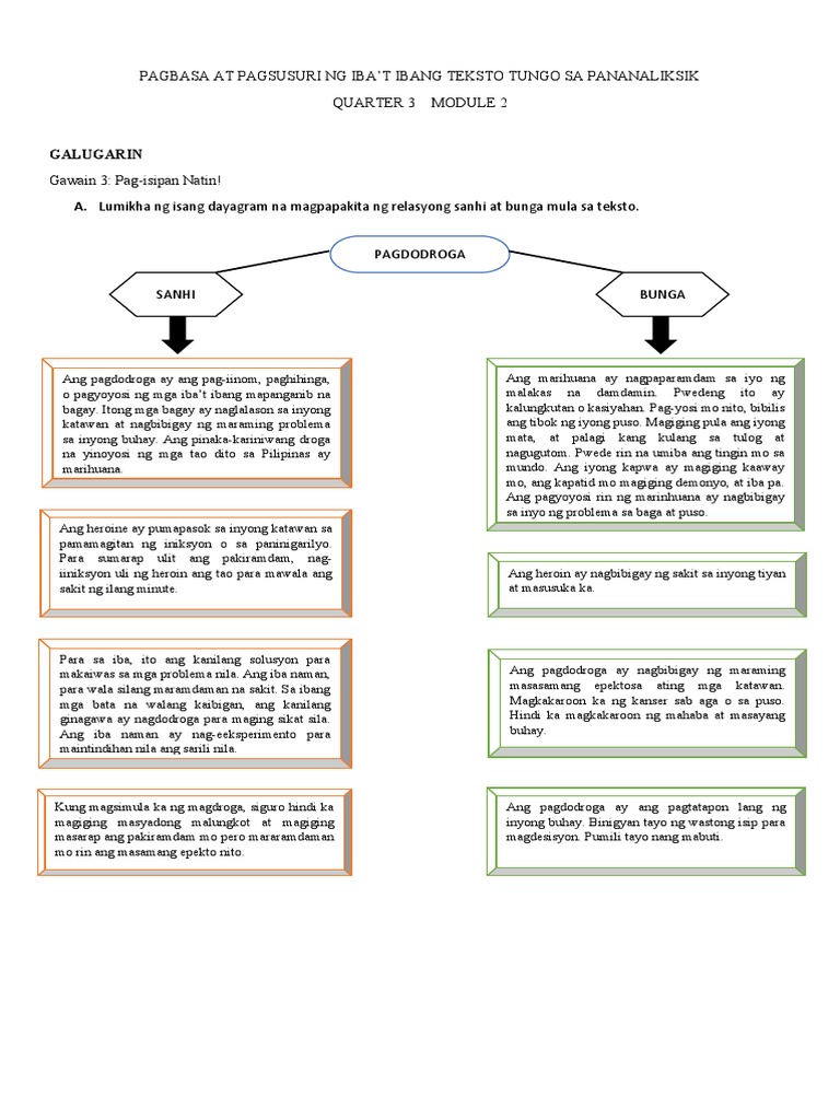 Pagbasa at Pagsusuri NG Iba 44 | PDF