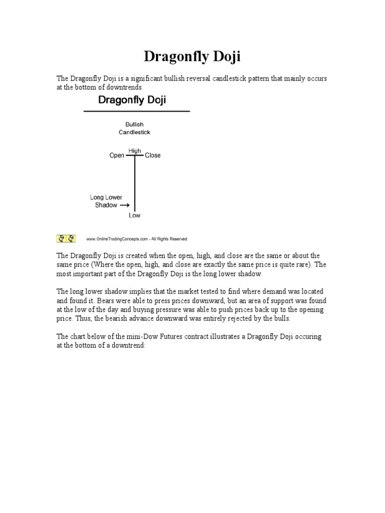 Dragonfly Doji | PDF | Foreign Language Studies