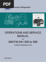 Reefer Container Maintenance Manual | PDF | Ice | Cargo