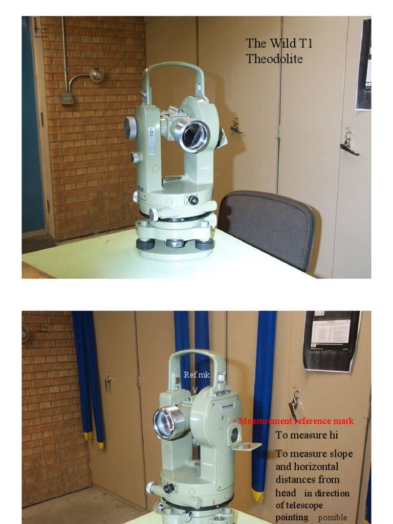 The Wild T1 Theodolite | PDF | Scientific Observation | Optics