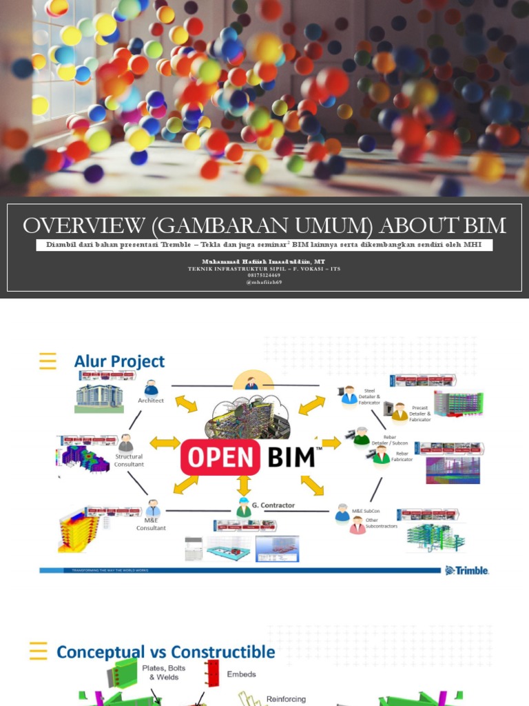 Materi BIM (Pak Hafidz) | PDF | Building Information Modeling | Systems Science