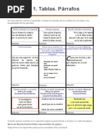 Formato de Párrafos en Word | PDF