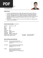 Curriculum Vitae Angelo | PDF