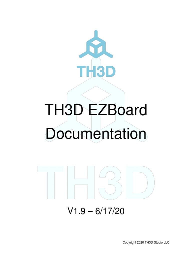 TH3D EZBoard Documentation | PDF | Electrical Connector | Raspberry Pi