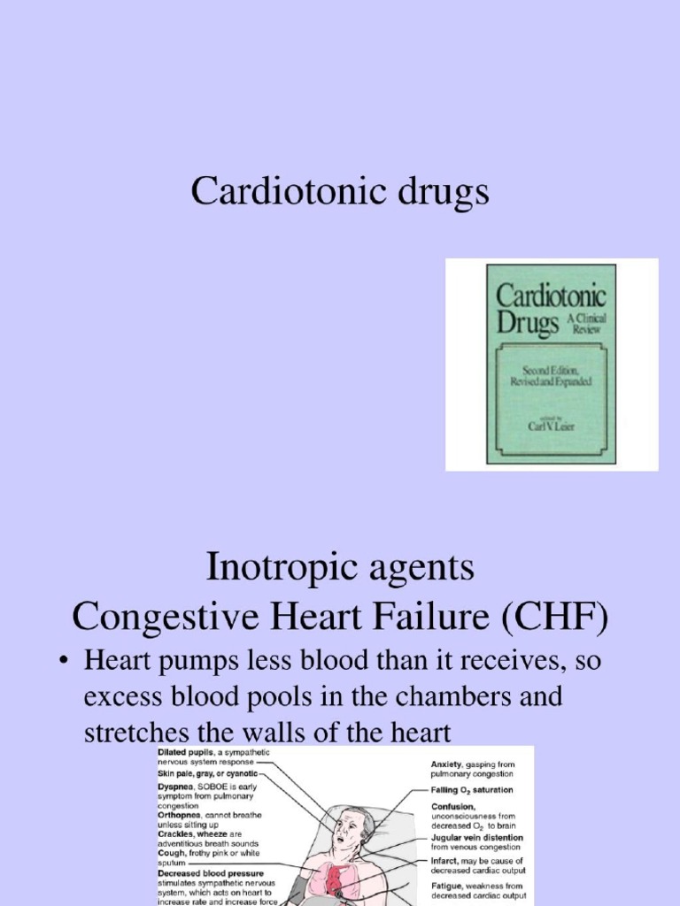 Cardiotonic Drugs | PDF