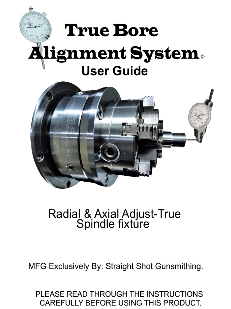 True Bore Alignment System: User Guide | PDF | Screw | Industrial Processes