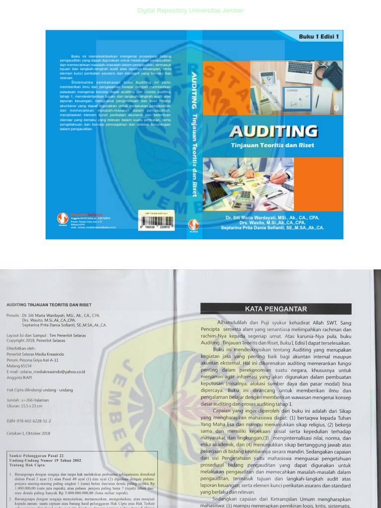 F. EB - Buku Teks - Siti Maria W - Auditing Tinjauan Teoritis Dan Riset ...