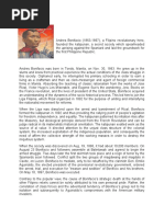 Biography of Andres Bonifacio | PDF | Philippines