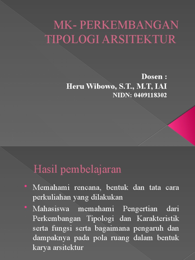Tipologi Arsitektur | PDF | Seni