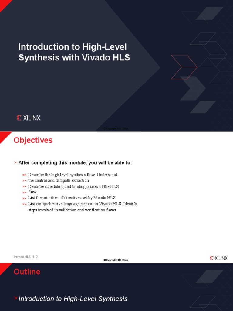 Introduction To High-Level Synthesis With Vivado HLS | PDF | Hardware Description Language ...