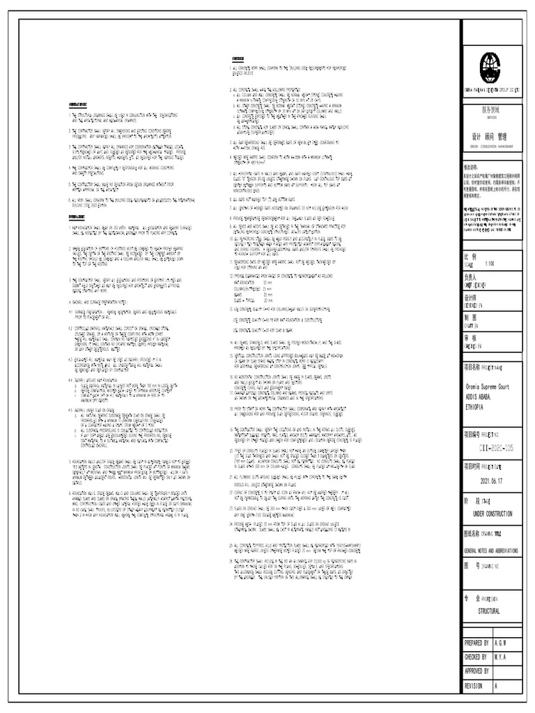 OSC - General Notes and Details-1 | PDF