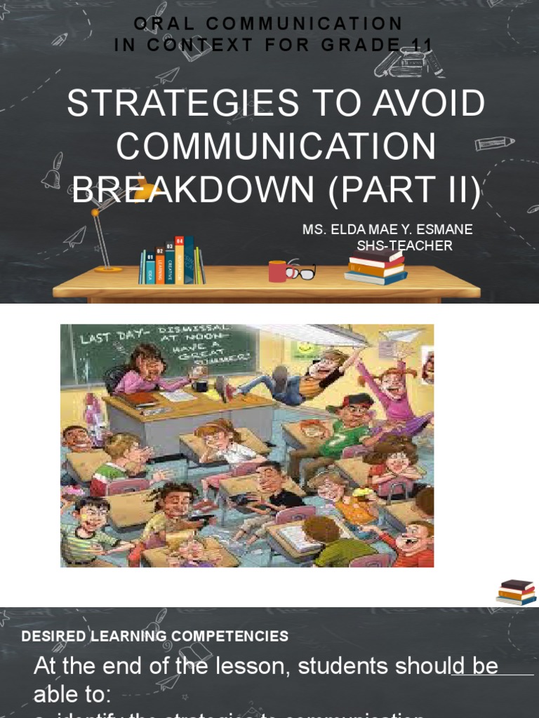 Strategies to Prevent Communication Breakdown | PDF | Communication ...