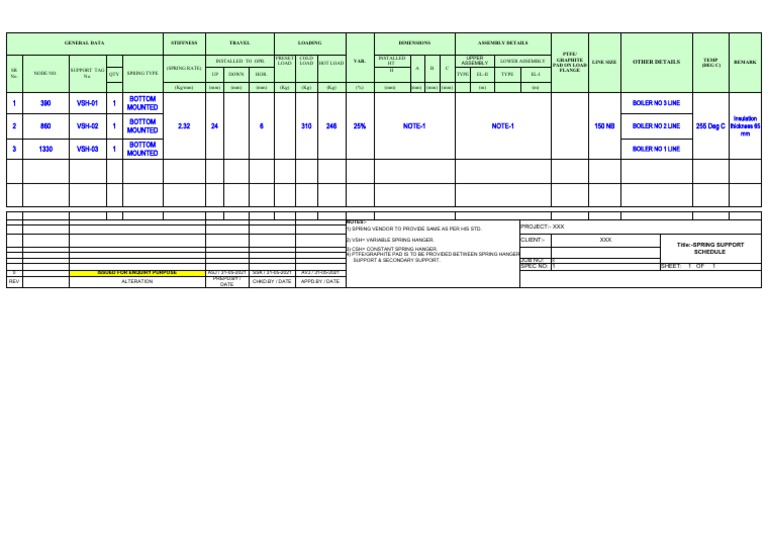 Spring Specification | PDF | Mechanical Engineering | Nature