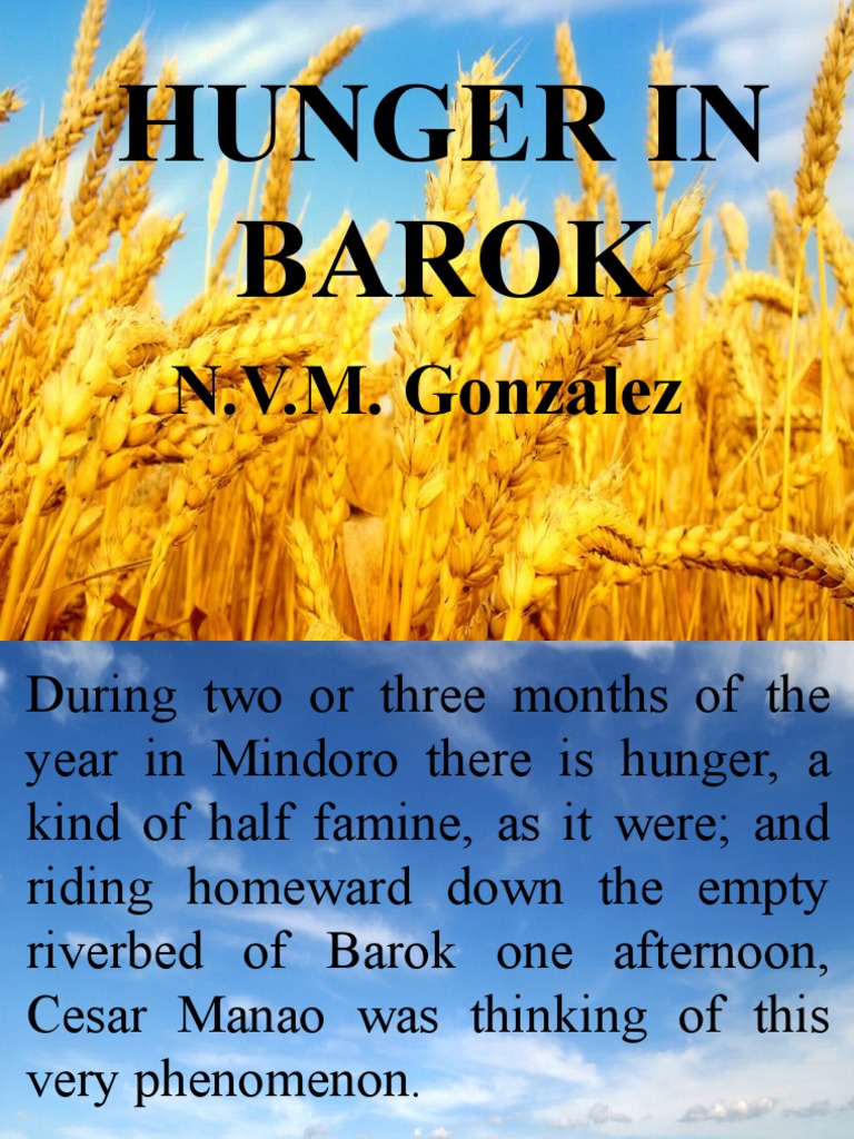 Hunger in Barok: N.V.M. Gonzalez | PDF | Agriculture | Plants