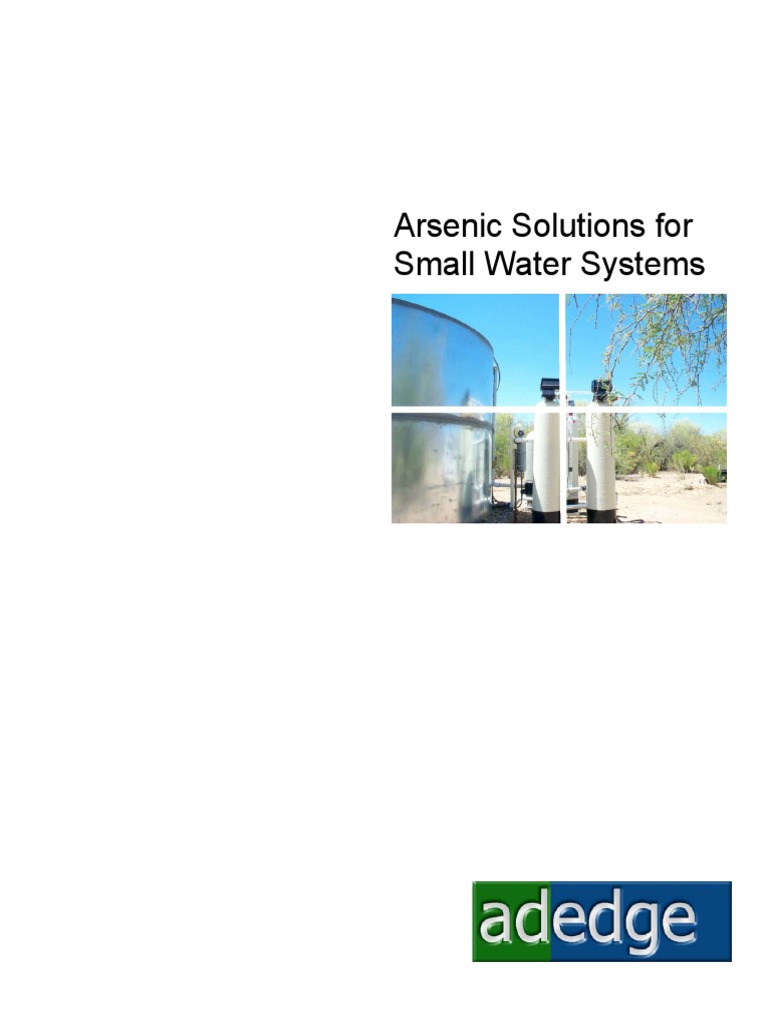 AdEdge Arsenic Removal Solutions For Small Water Systems Brochure | PDF ...