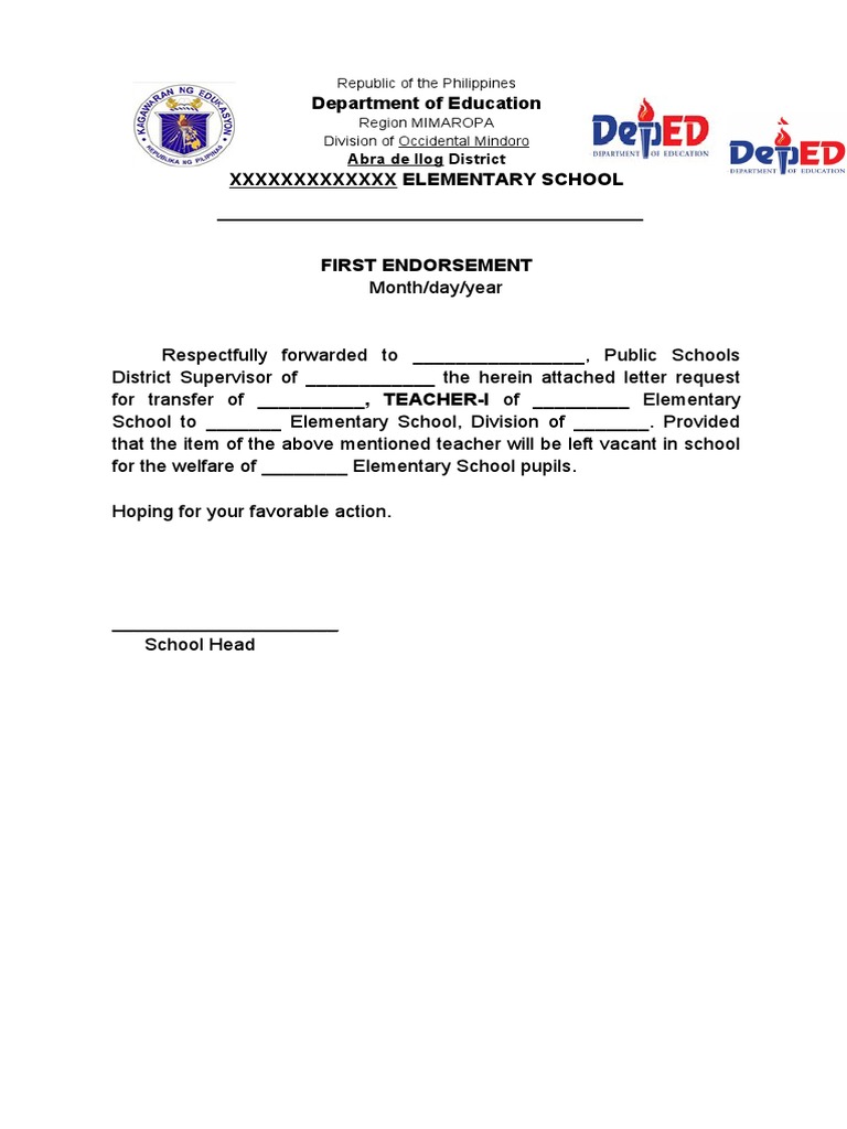 Letter of Intent To Transfer Template | PDF | Wellness | Medical