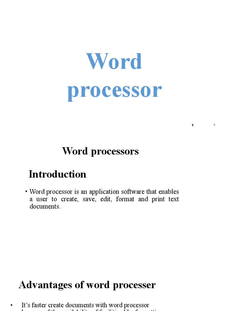 Word Processor - 1 | PDF | Word Processor | Window (Computing)