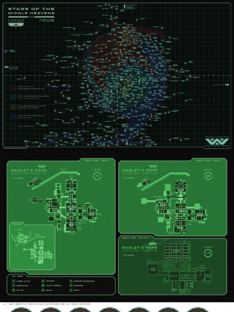 Alien - Maps and Markers Pack (2019) | PDF