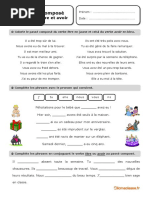 Liste de Participes Passés | PDF | Conjugaison | Typologie linguistique