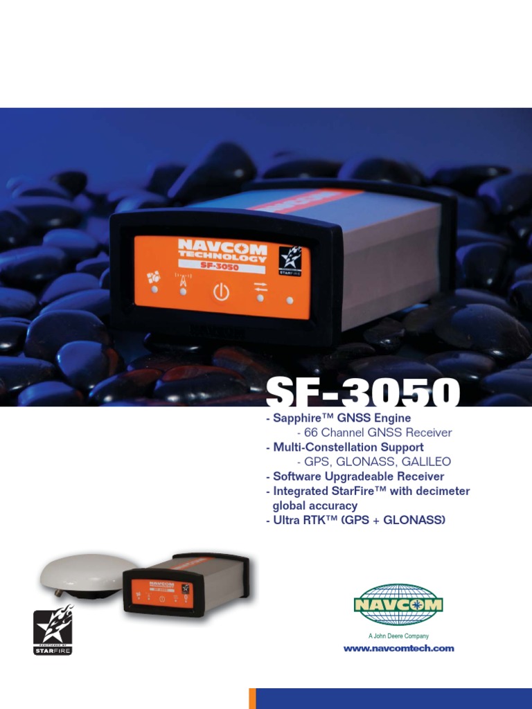 SF-3050 DS 5-27-09 Low-Res | PDF | Usb | Global Positioning System