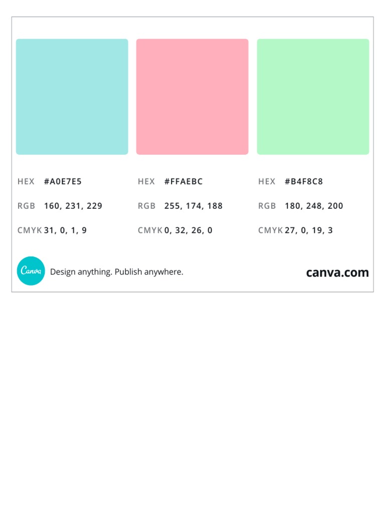 Color Wheel - Color Theory and Calculator - Canva Colors | PDF