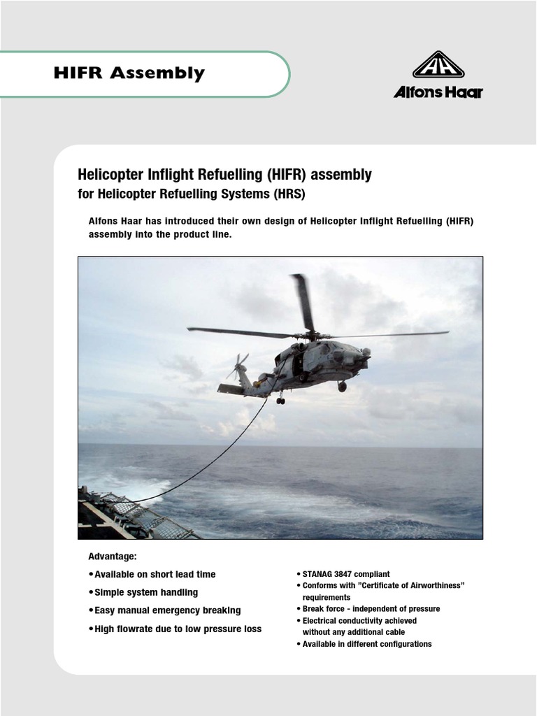 InflightRefueling HIFR Flyer | PDF | Aerial Refueling | Mechanical ...