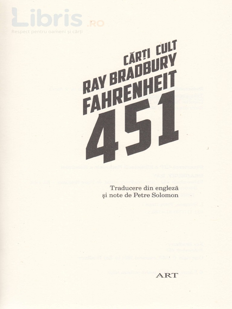 Fahrenheit 451 - Ray Bradbury | PDF